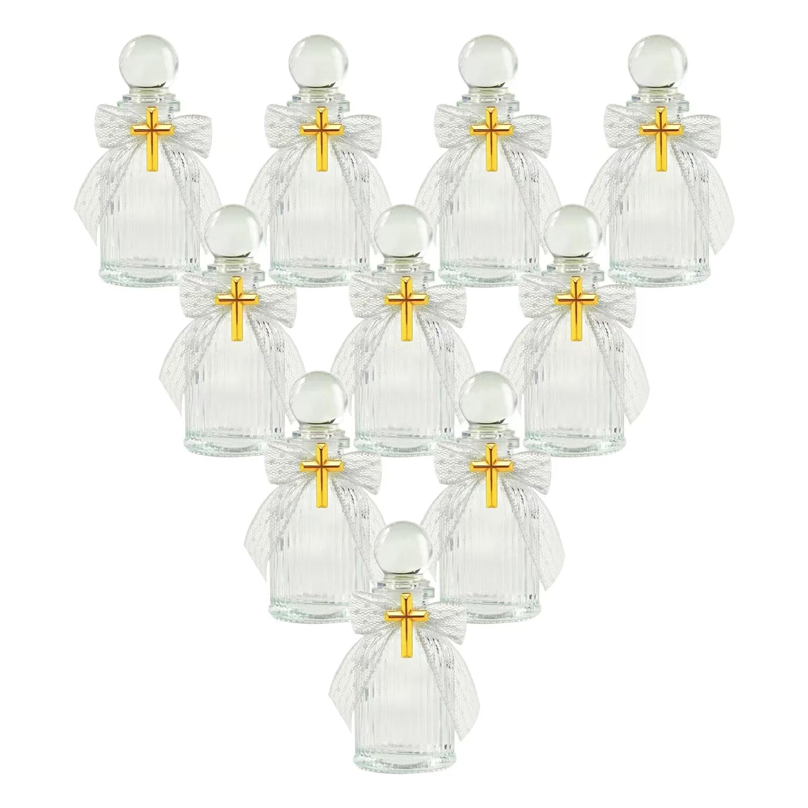 ZPOYOT Holy Water Bottles 50ml Catholic Christian Glass Bottles With ...