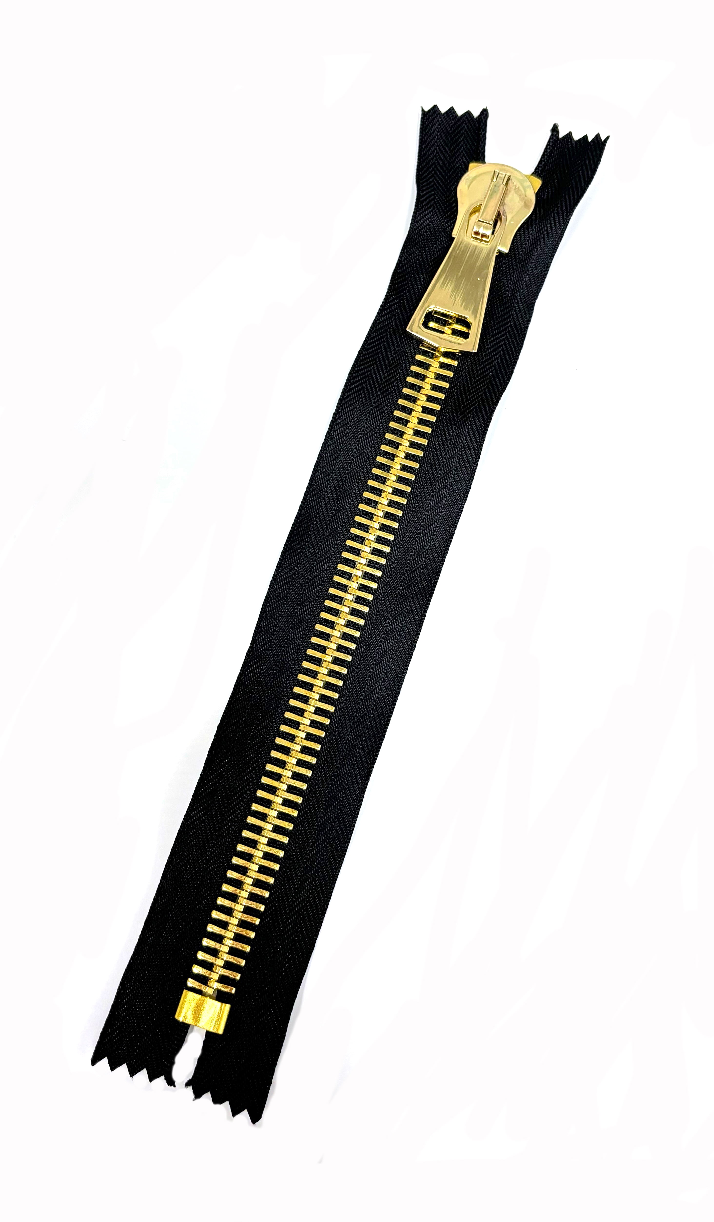 ZPRZ #15 Large & Heavy Shiny Gold Metal High Quality Black 10" Closed ...
