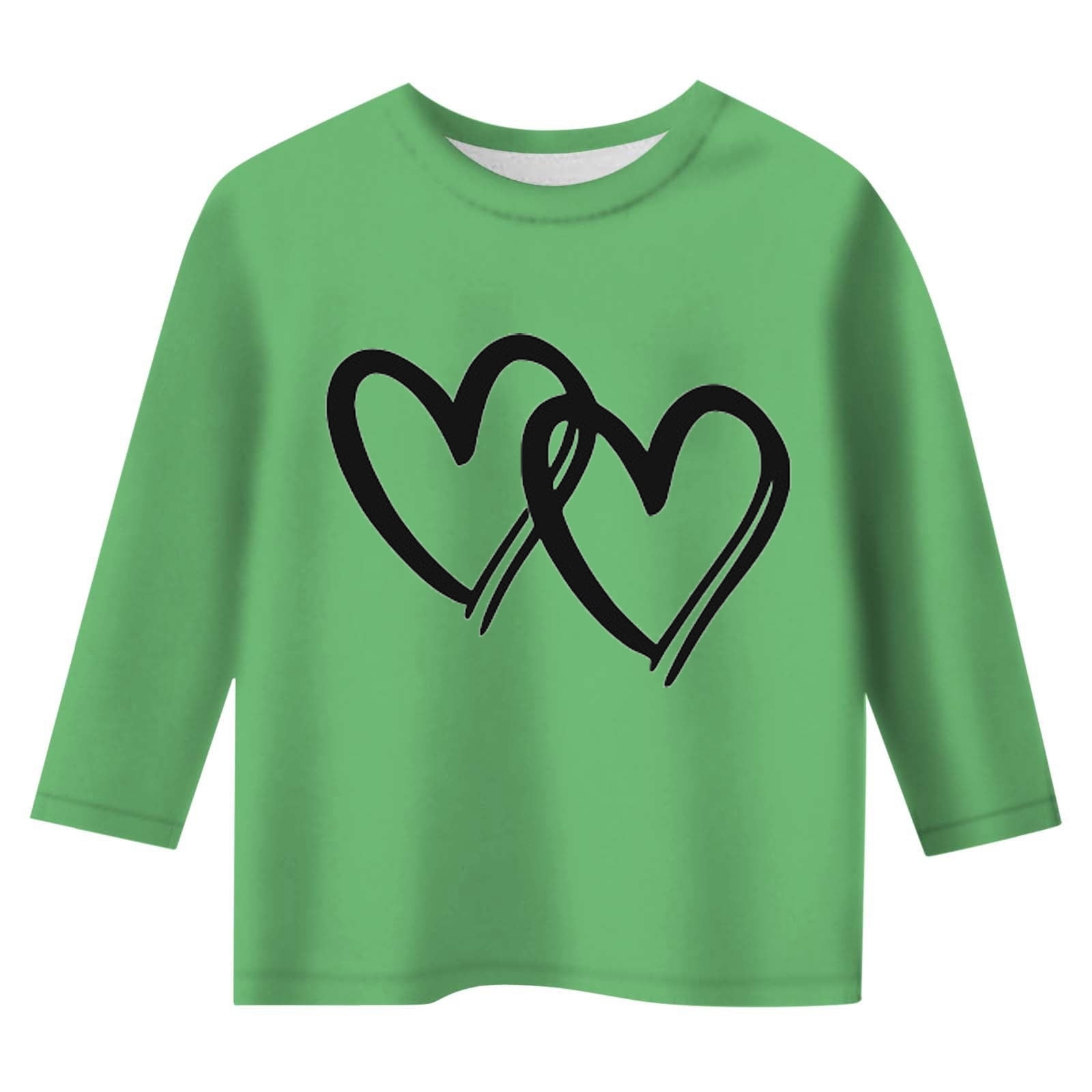 ZPWKLM ZPWKLM T-Shirts For Infnat Leisure Print Crew Neck Loose 3/4 ...