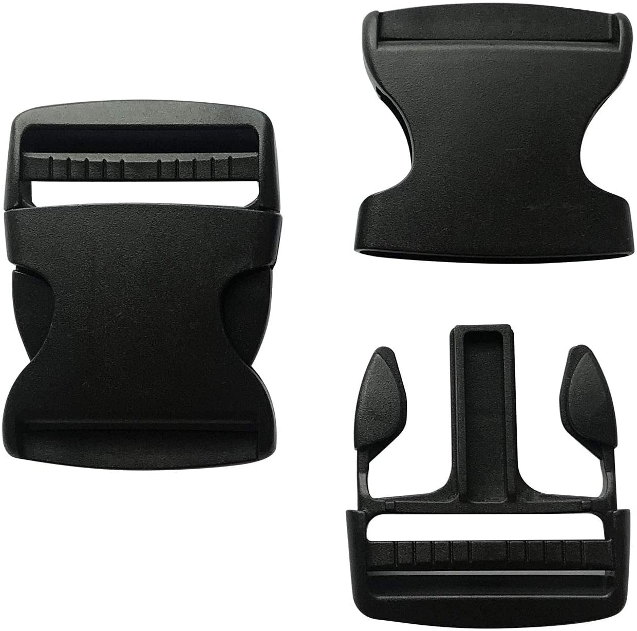 ZQMALL Pack 6 Extra Thick Dual Adjustable Quick Side Release Buckles ...