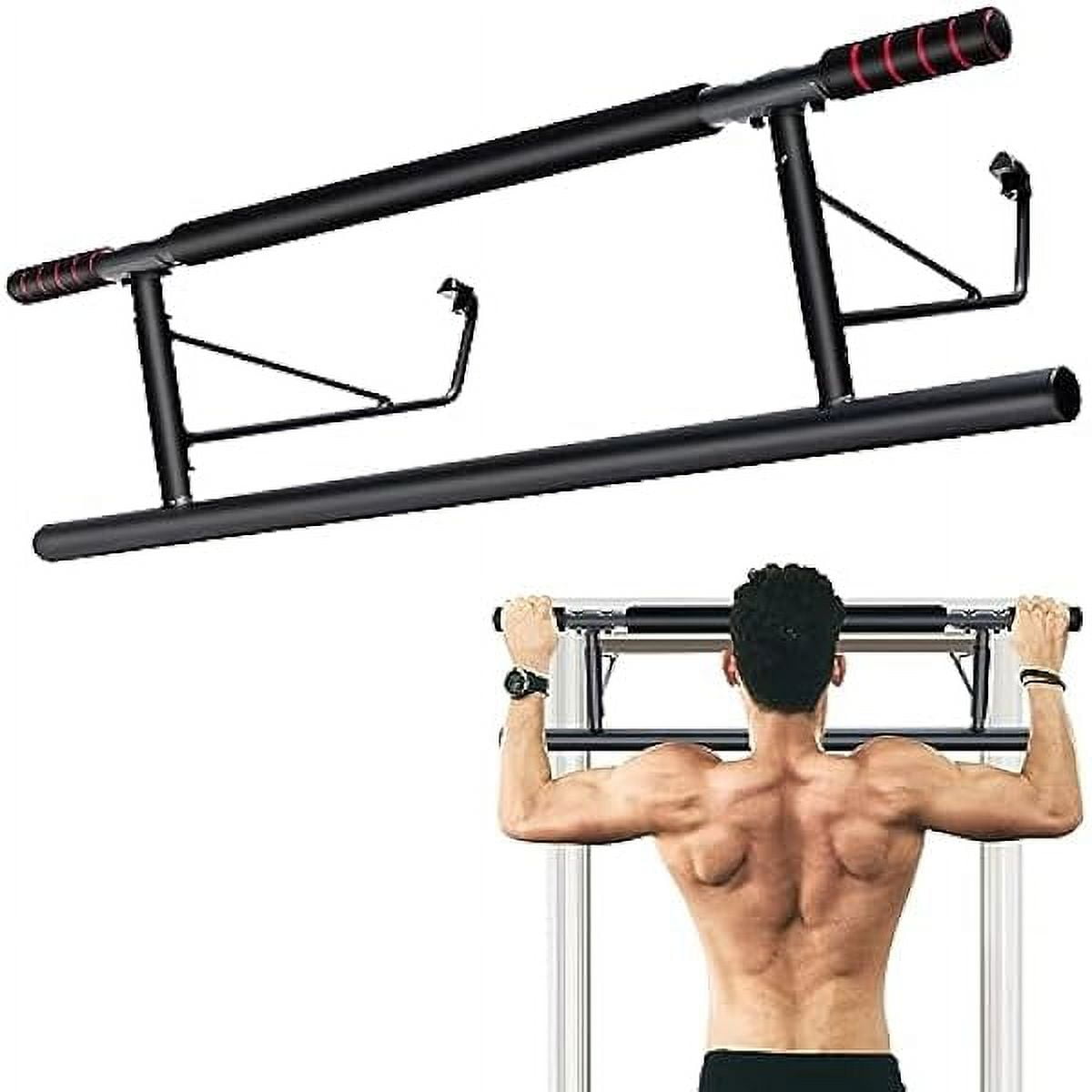 ZQRPCA Pull Up Bar, Folding Pull Up Bar Door Frame with Foam Grip, 400 ...