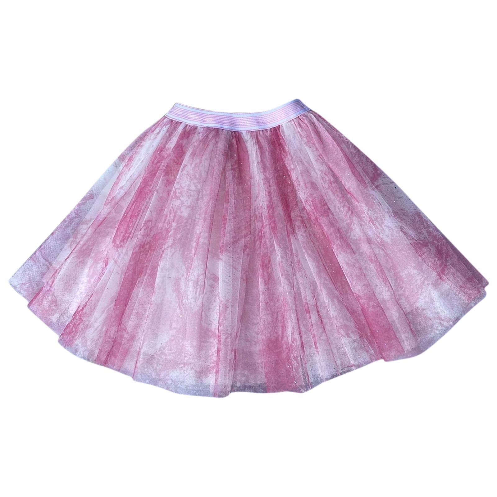 ZQUUVOU Kids Girls Tutu Skirt Puffy Layered Tulle Short Skirt Dress Up ...