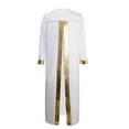 ZQUUVOU Men's Classic Choir Robes Preachers Confirmation Robe Adult ...