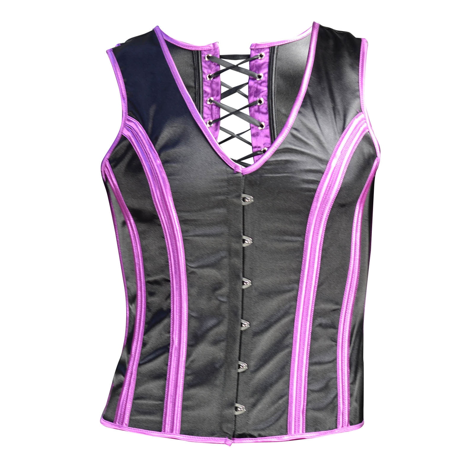 ZQUUVOU Men's Corset Vest Wasit Trainer Printed Medieval Vintage Dress ...