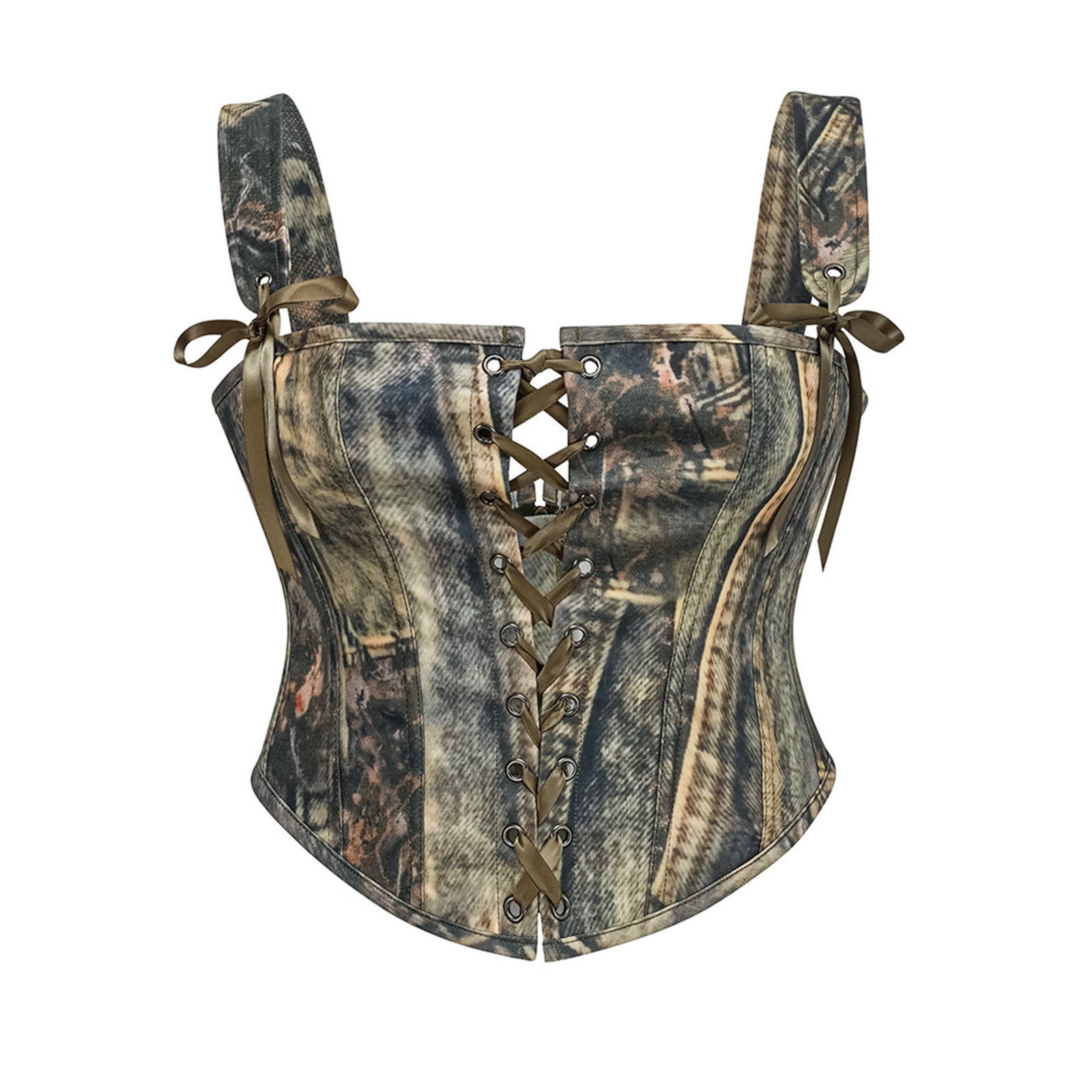 ZQUUVOU Women's Elegant Bustier Top with Bust Lifting Waist Shaping ...