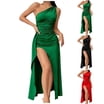 ZQUUVOU Women's Wedding Guest Gown Off Shoulder Cocktail Dress High ...