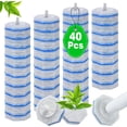 ZQZiQi 4X Cleaning Power Disposable Toilet Bowl Wand Refills Compatible ...