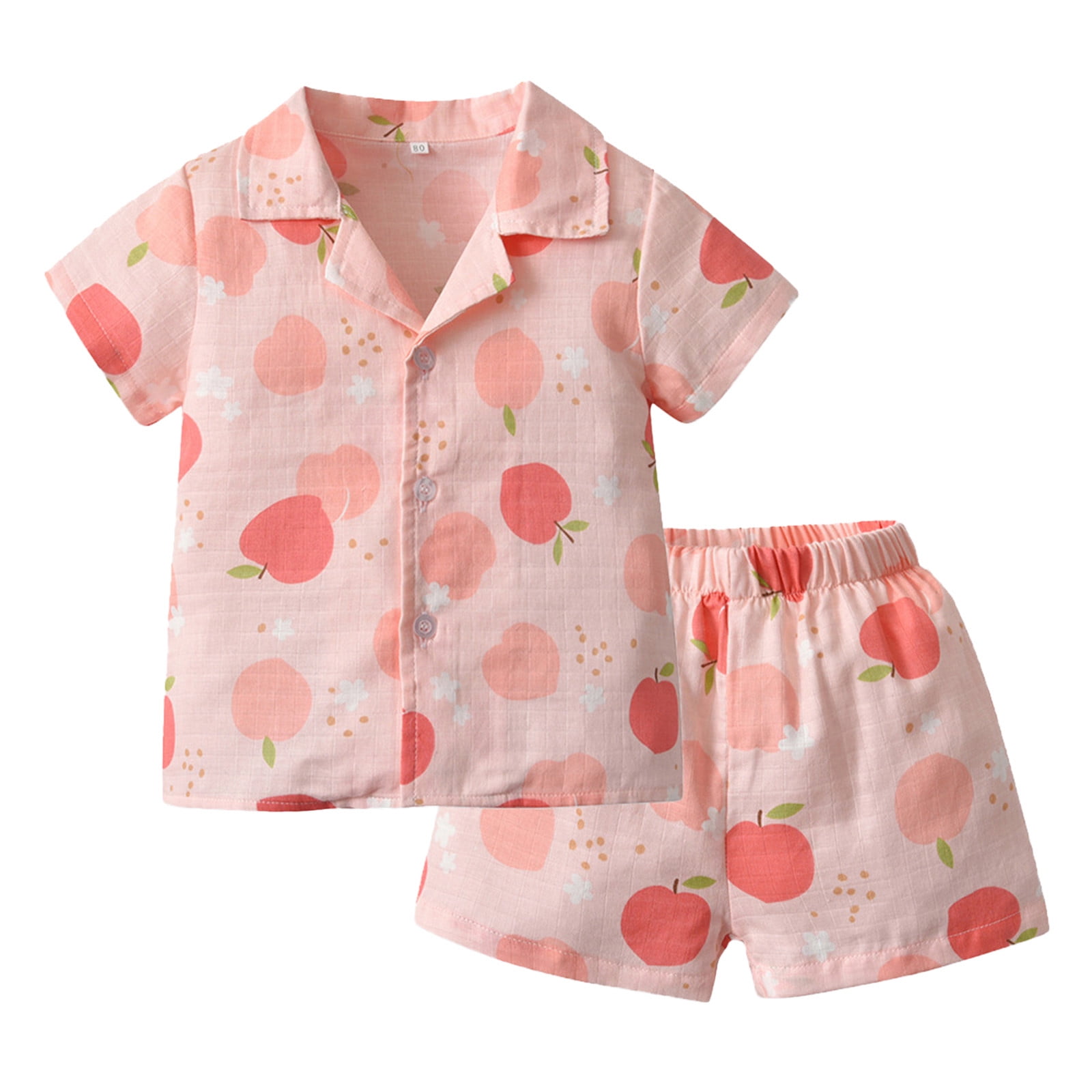 ZRBYWB Girls Nightgowns Kids Toddler Baby Girls Spring Summer Fruit ...