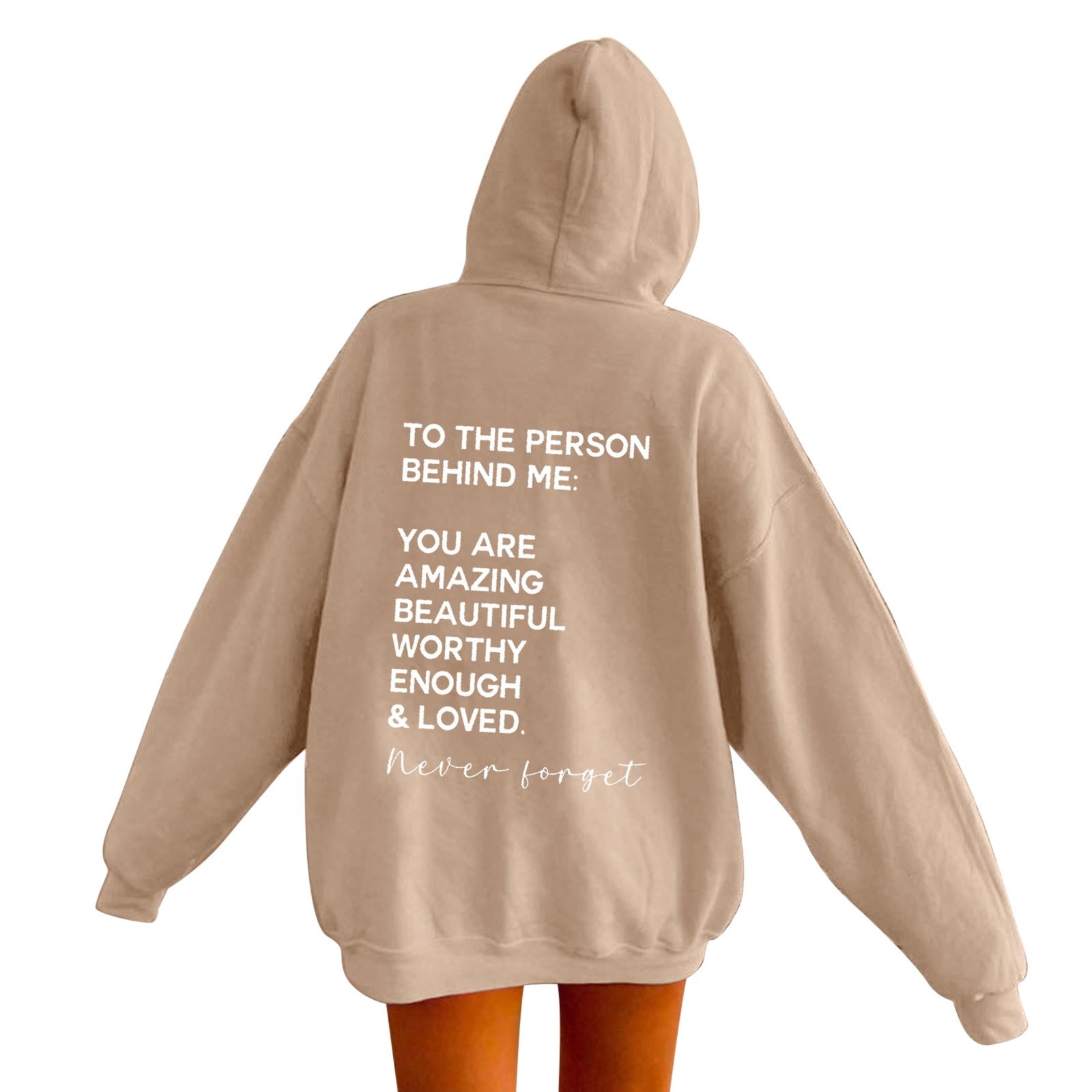 ZRBYWB Hoodies For Women Word Graphic Sweatshirts Vintage Hoodie Trendy ...