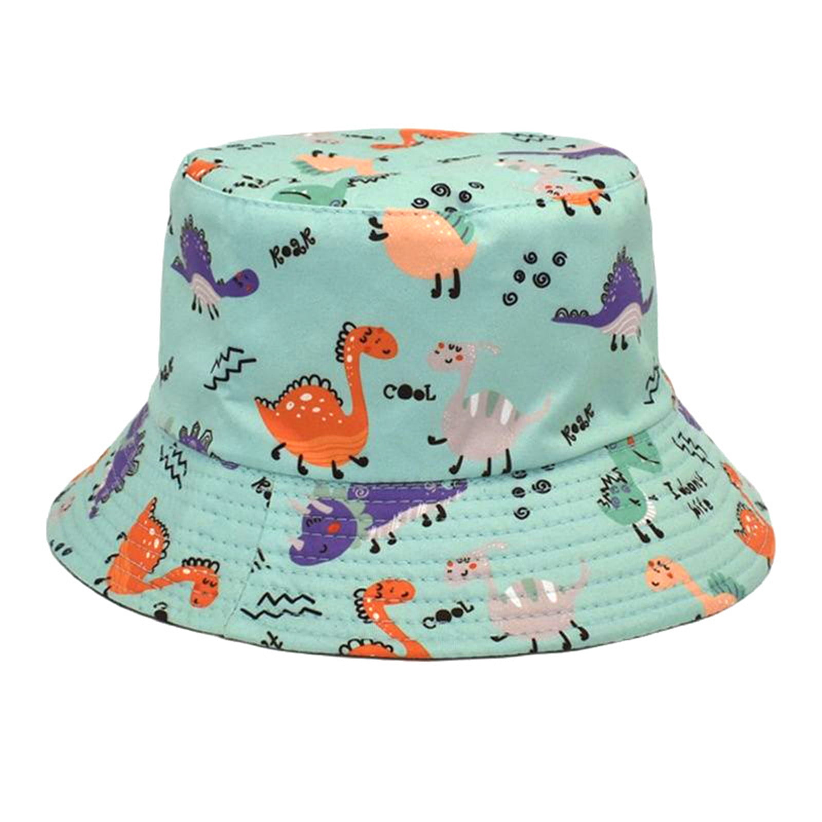 ZRBYWB Kids Adjustable Chin Strap Sun Hats Summer Spring Cute Cartoon ...