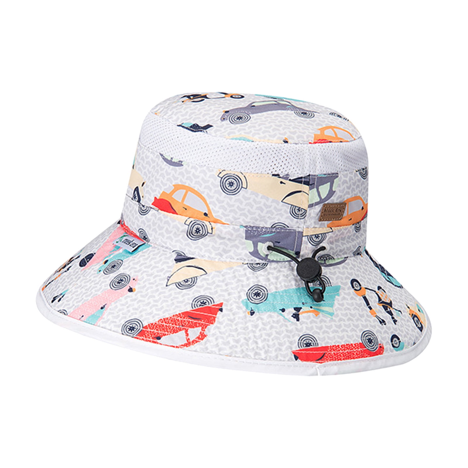 ZRBYWB Kids Adjustable Chin Strap Sun Hats Summer Spring Cute Cartoon ...
