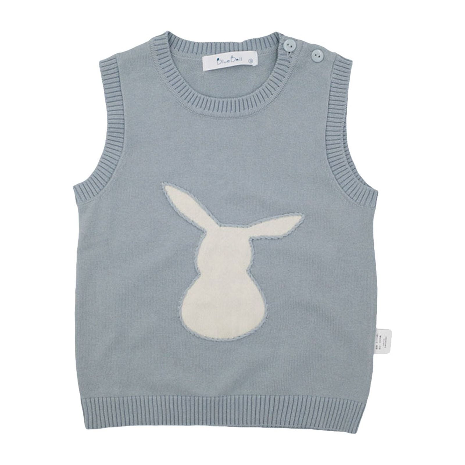 ZRBYWB Kids Child Clothes Knitting Bunny Pattern Children Vest Knitted ...