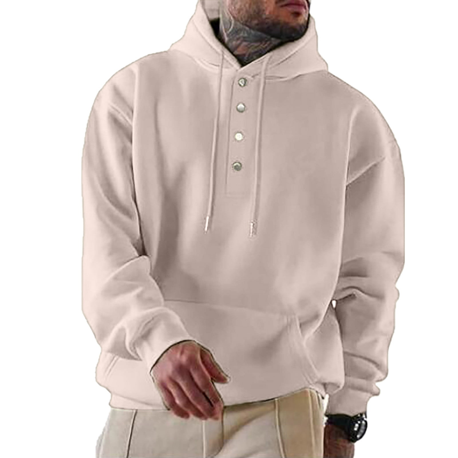 ZRBYWB Men's Sweatshirt Male Autumn Winter Long Sleeve Sweatshirt ...
