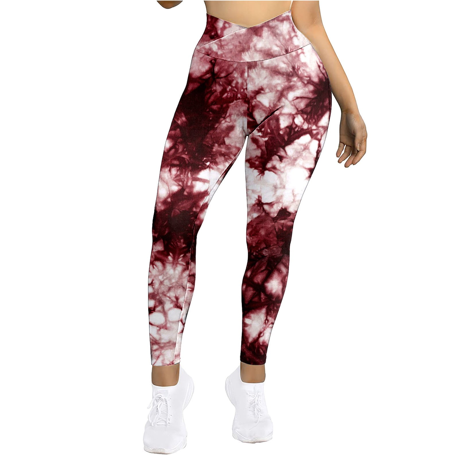 ZRBYWB Yoga Pants For Women Ladies High Waist Pant Soft Sport Yoga Leggings Workout Running ...