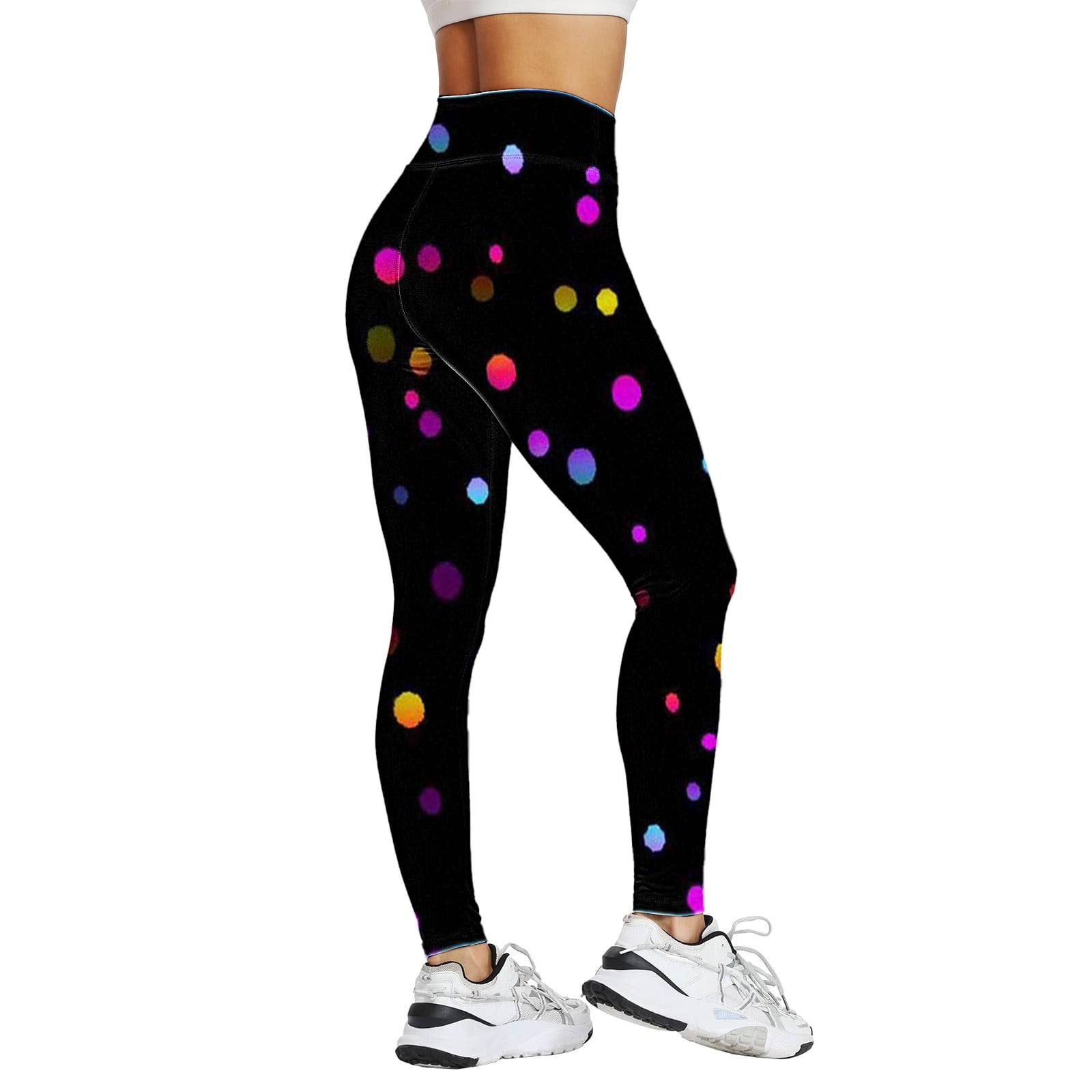 ZRBYWB Yoga Pants For Women Print High Waist Pants Tights Compression ...