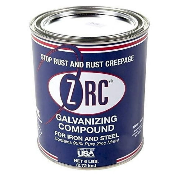 ZRC 10002 Cold Galvanizing Compound | Single Quart | Iron and Steel ...