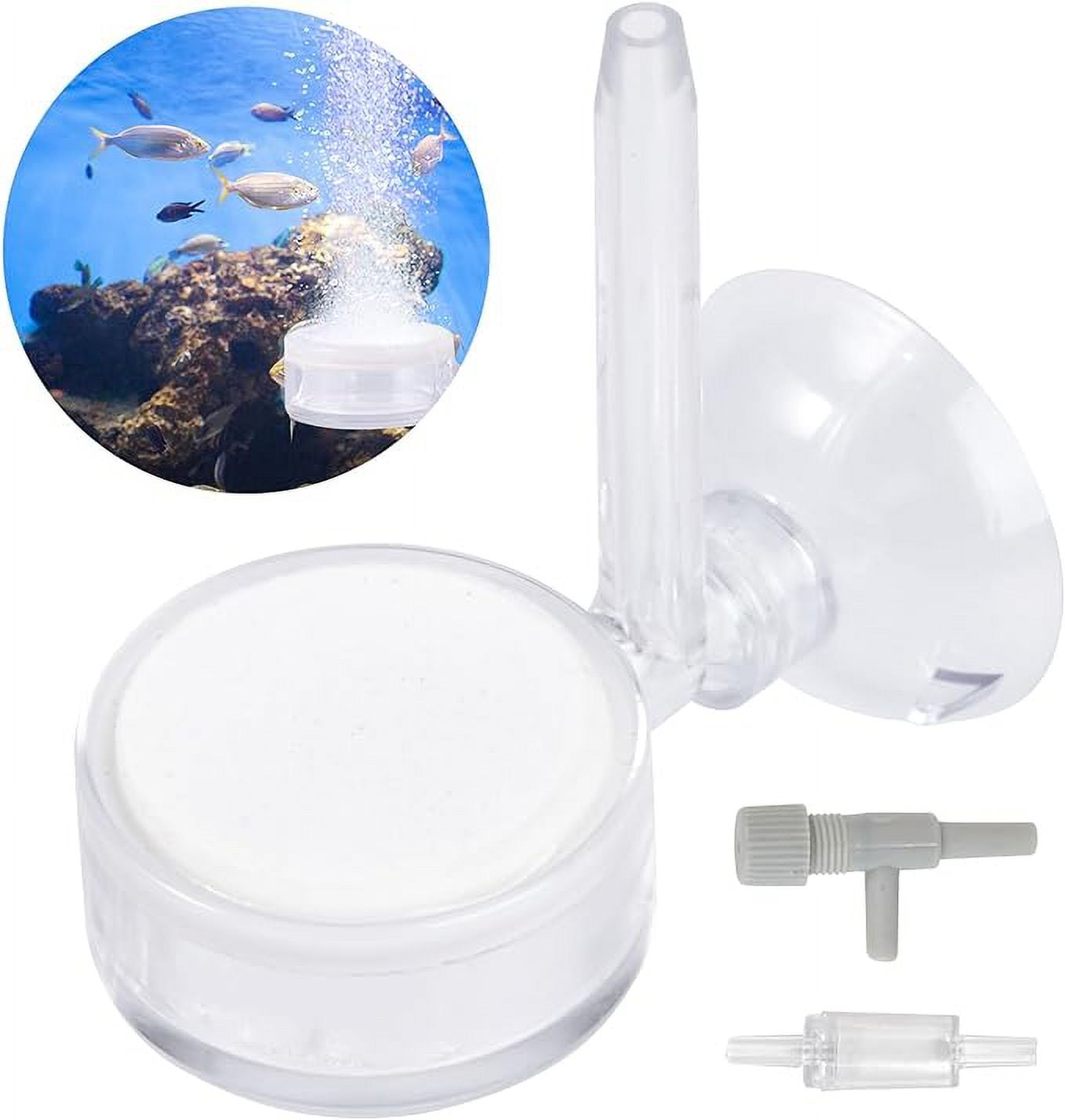 ZRDR Aquarium Air Refiner Kit, Low-Pressure Bubbler for Aquarium Fish ...