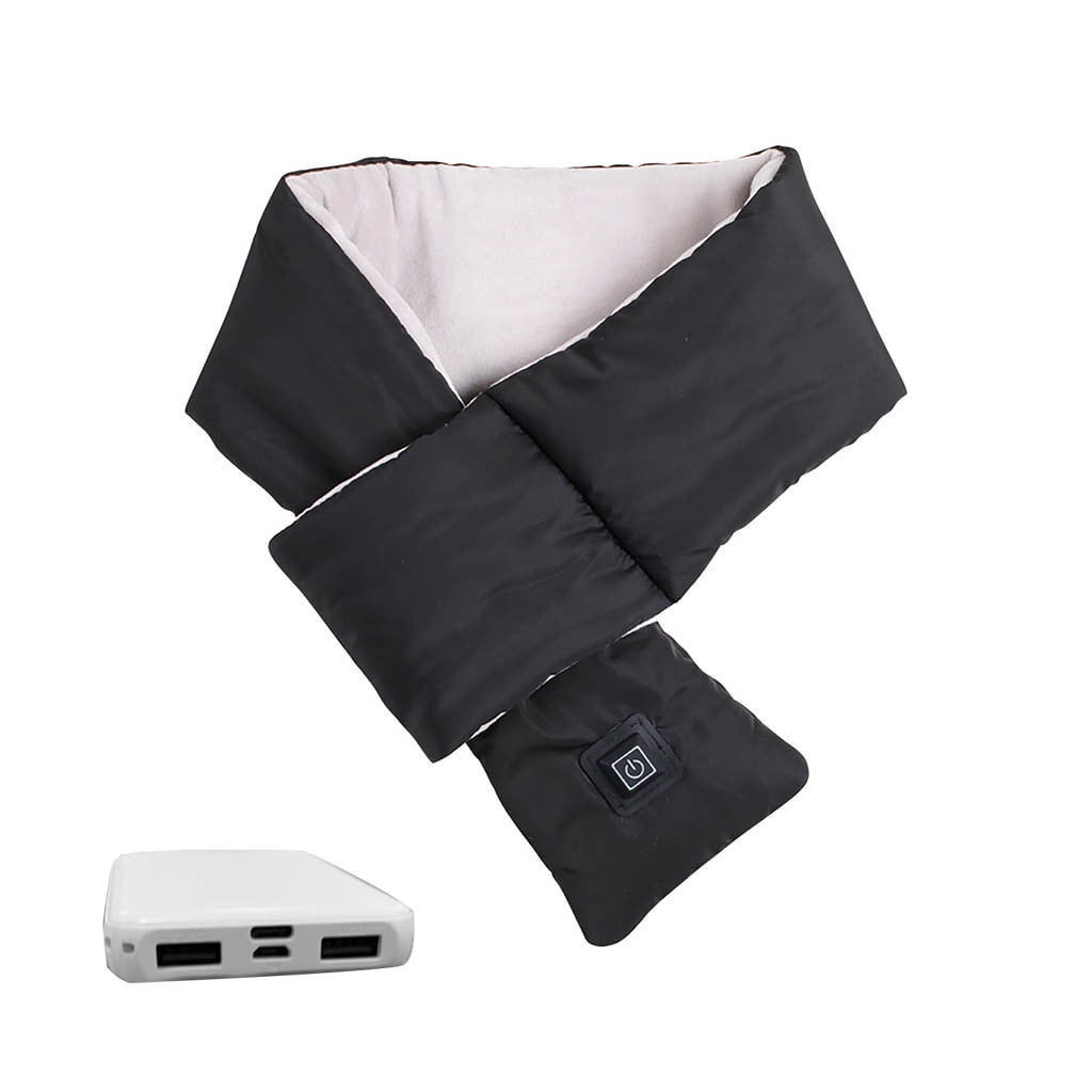 ZRGHAOYLQ Thermal Neck Heated Scarf USB Powered Heated Scarves with 3 ...