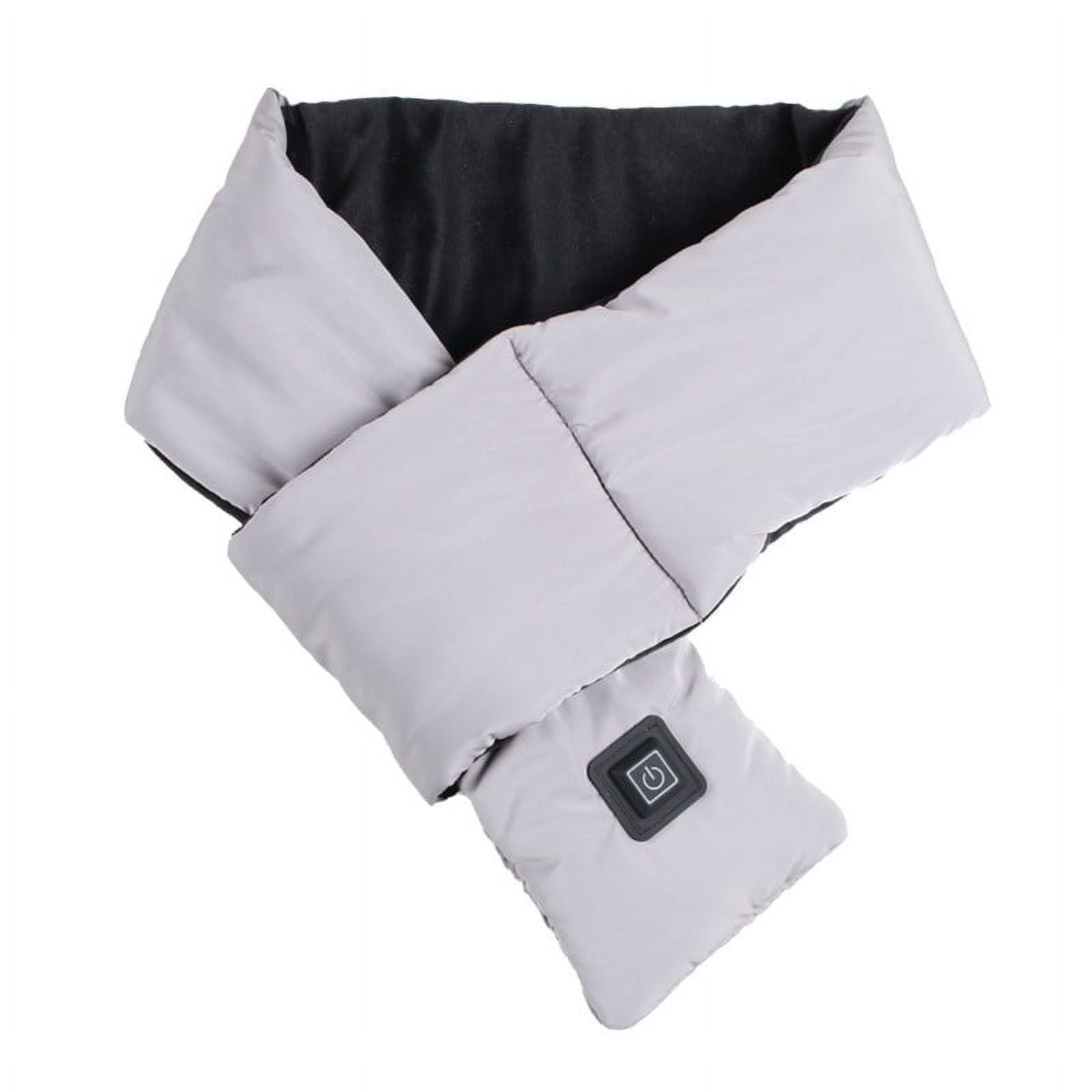 ZRGHAOYLQ USB Heated Scarf without Battery Rechargeable Heating Pad for ...