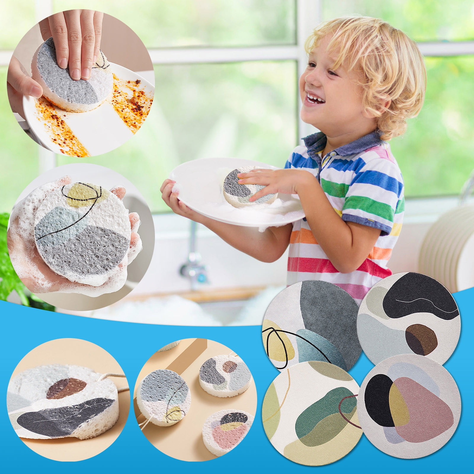 ZROBM Dish rags, Dishrag for Washing Dishes, Dish Rags and Dishcloths ...