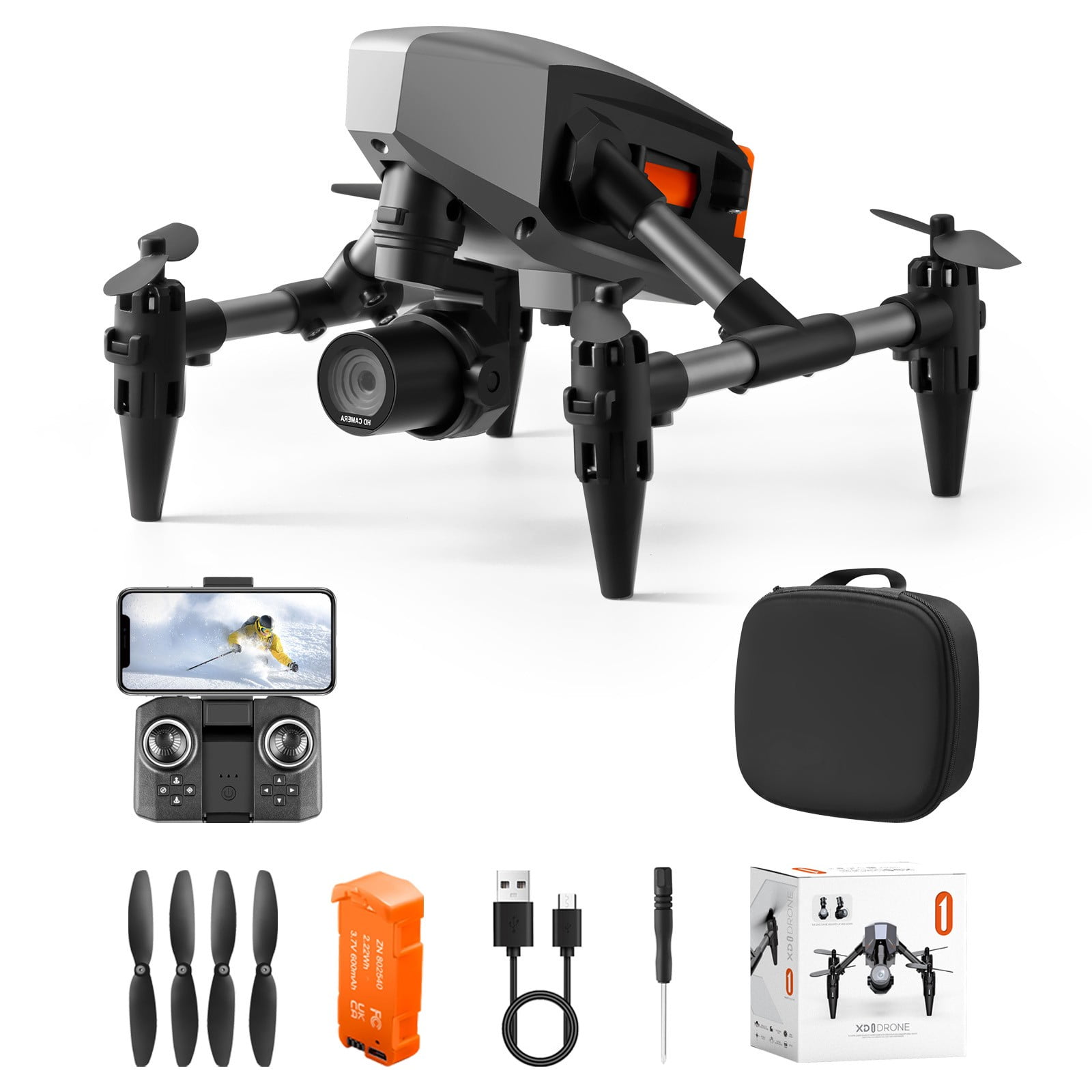 ZROBM Drones for Adults on clearance, Mini Gps FPV RC Drone, Drones ...