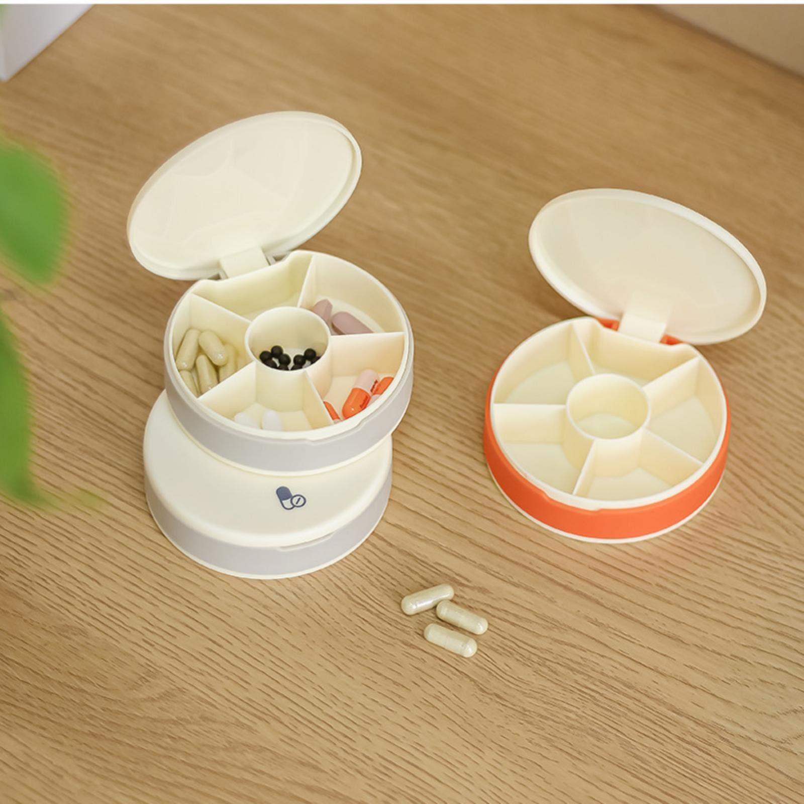 ZROBM Pill Organizer, Pill Box, Medicine Pill Organizer, Travel Pill ...