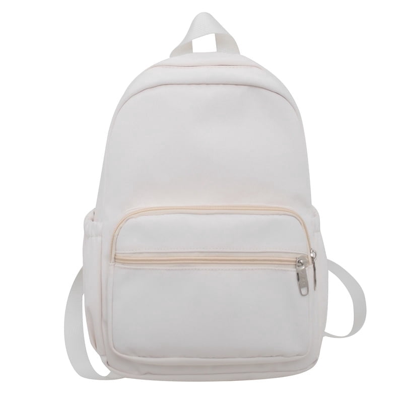 ZROVA Minimalist Solid Color Backpack for Women & Students - Versatile ...