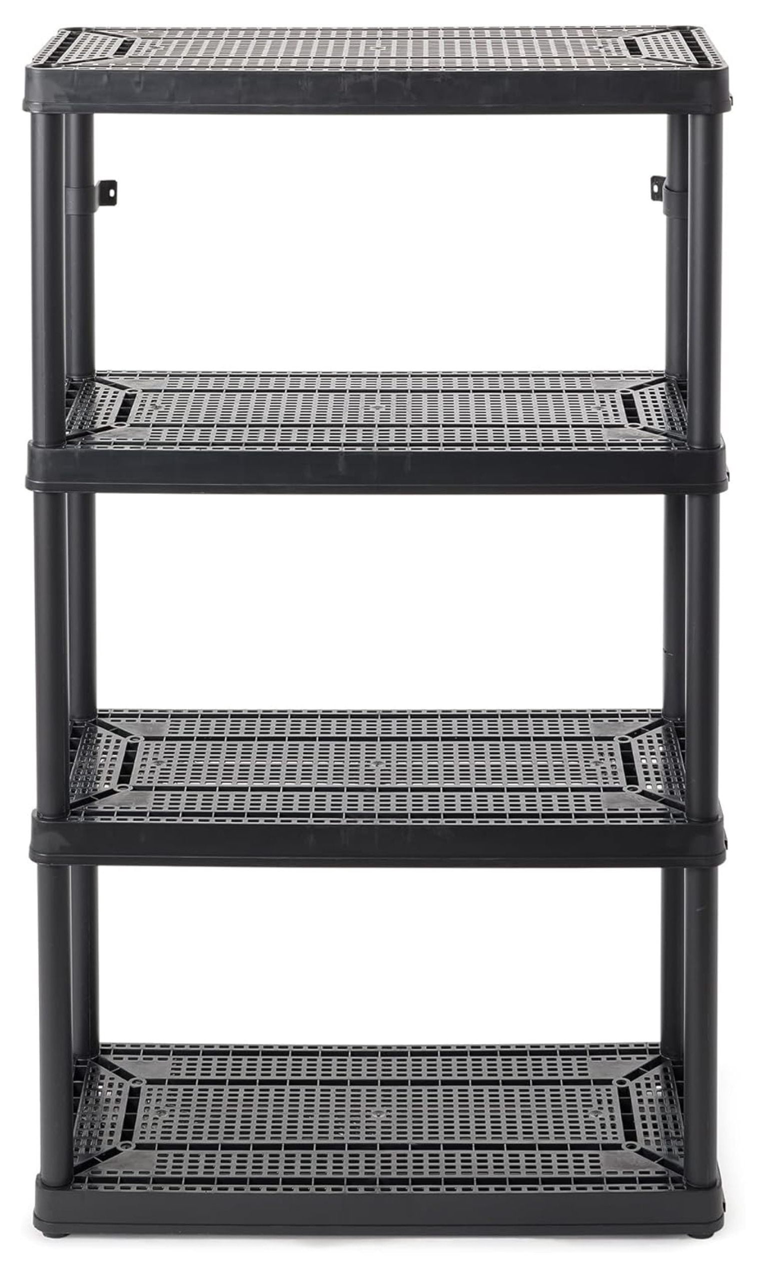 ZRQarq 4 Shelf Fixed Height Medium Duty Storage Unit 14 x 32 x 54.5 ...