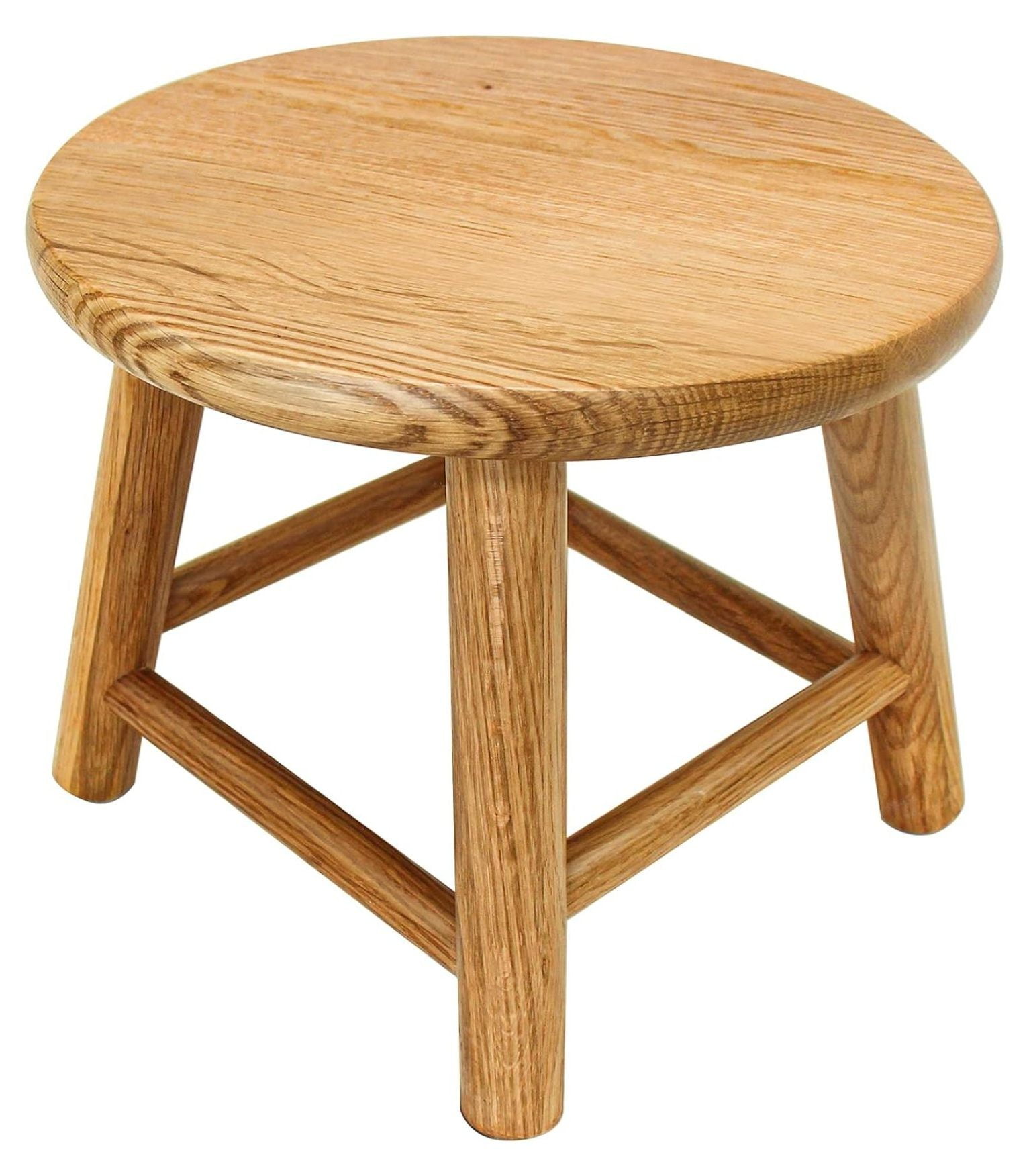 ZRQarq Kids Stool, Milking Stool, USA Grown Oak, Plant Stand ...