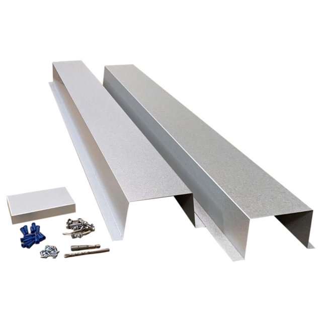 ZRQarq Metal Line Set Cover Kit for Mini Split and Central Air ...