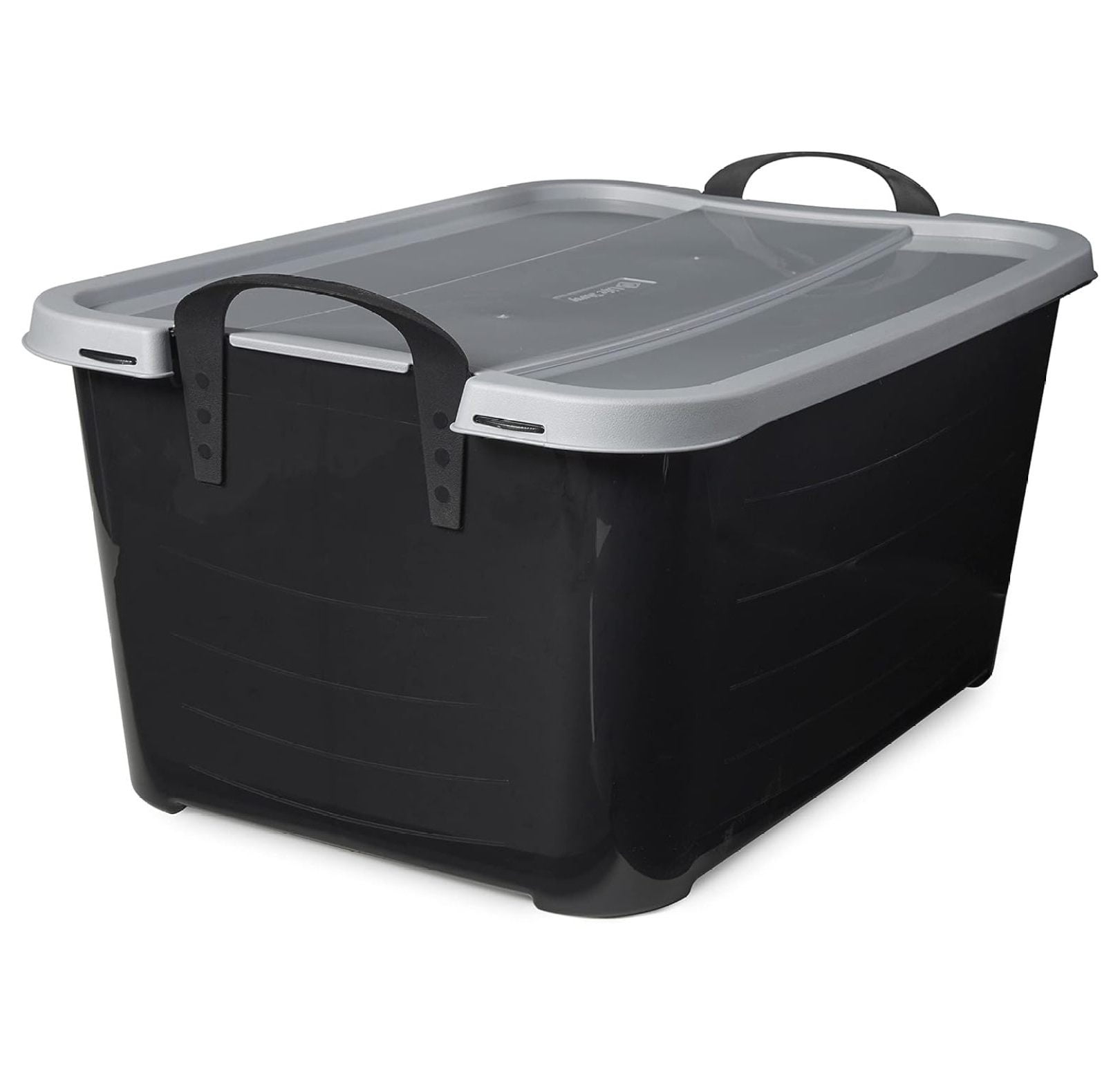 ZRQarq Multi-Purpose 55 Quart Stackable Storage Container Totes with ...