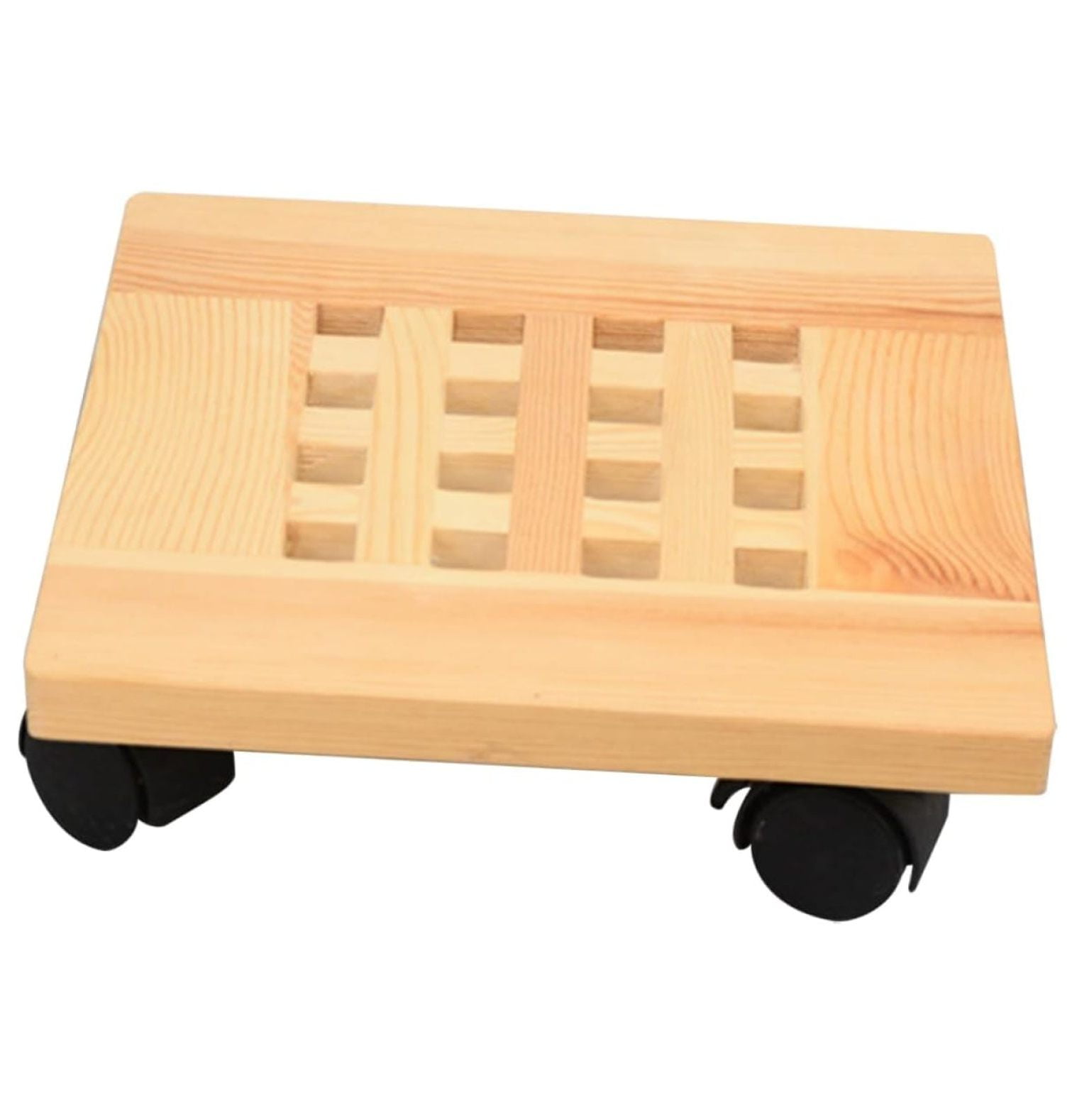 ZRQarq Plant Dolly Flower Pot Rack with Wheels Movable Plant Stand ...