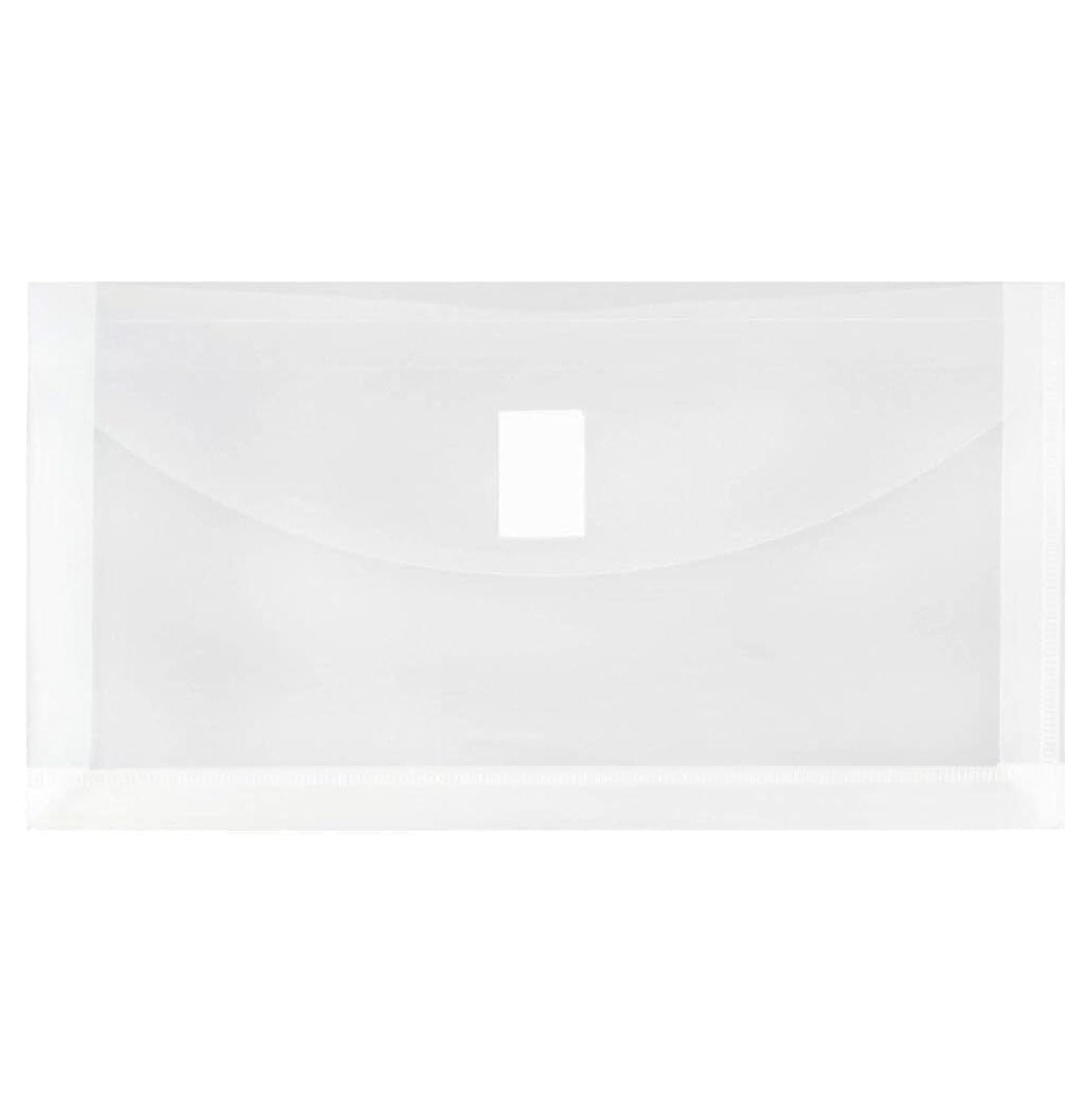 ZRQarq Plastic Expansion Envelopes with Hook & Loop Closure - #10 ...