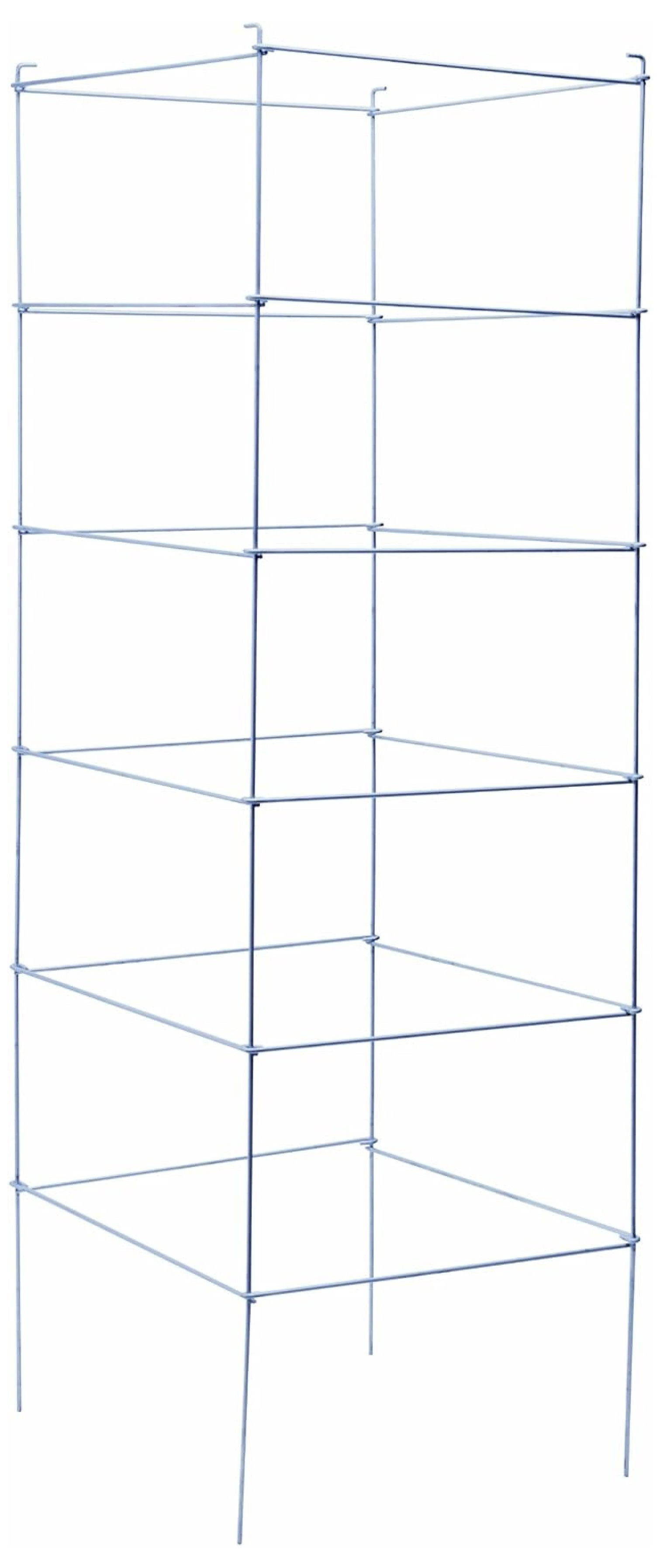 ZRQarq Products 89713 Folding Professional Gauge Galvanized Tomato Cage ...