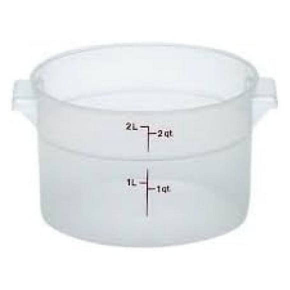 2 Quart Plastic Container