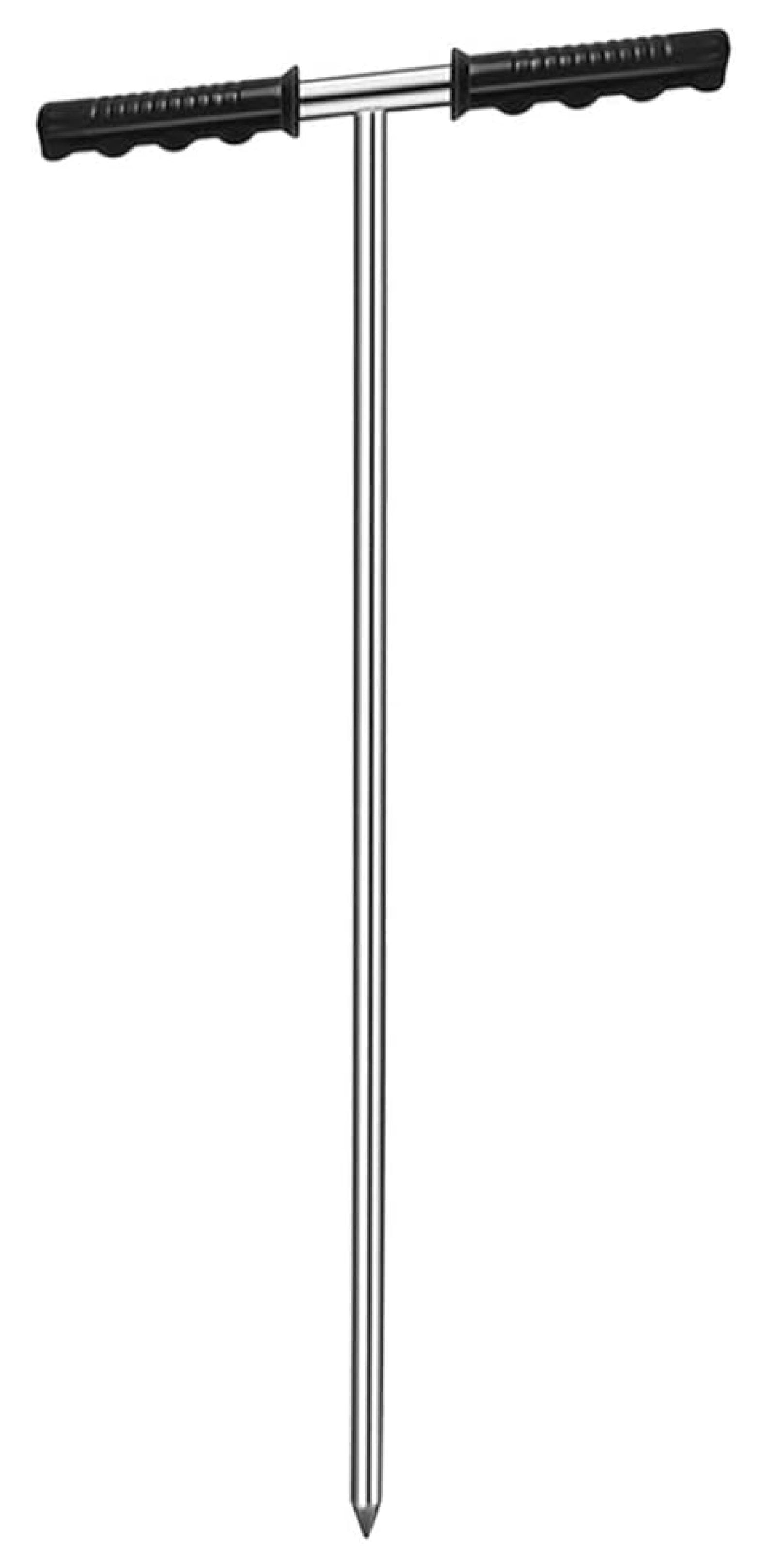 ZRQarq Stainless Steel Soil Probe Rod Septic Tool with T Handle 32 ...