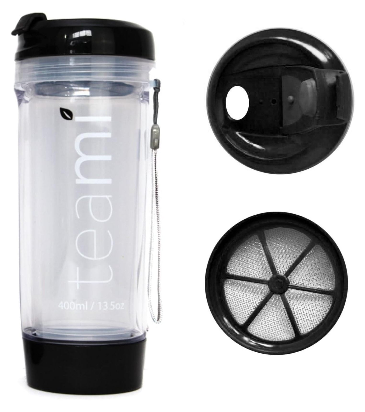ZRQarq Tea Infuser Bottle - Black, 20 Ounce - BPA - Double Walled Mug ...