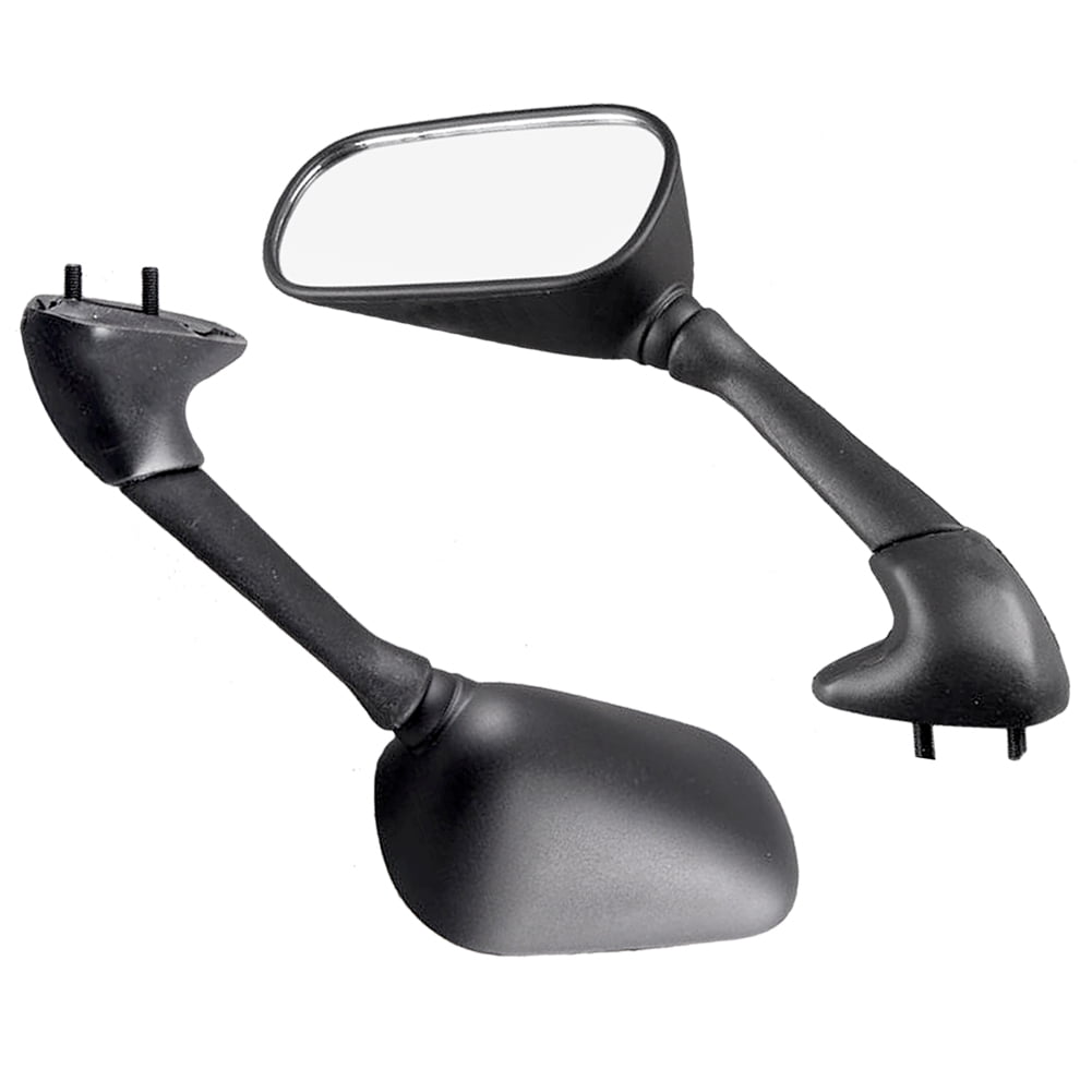 ZS 1Pair Motorcycle Rear View Mirror Foldable Side Mirrors for Yamaha ...