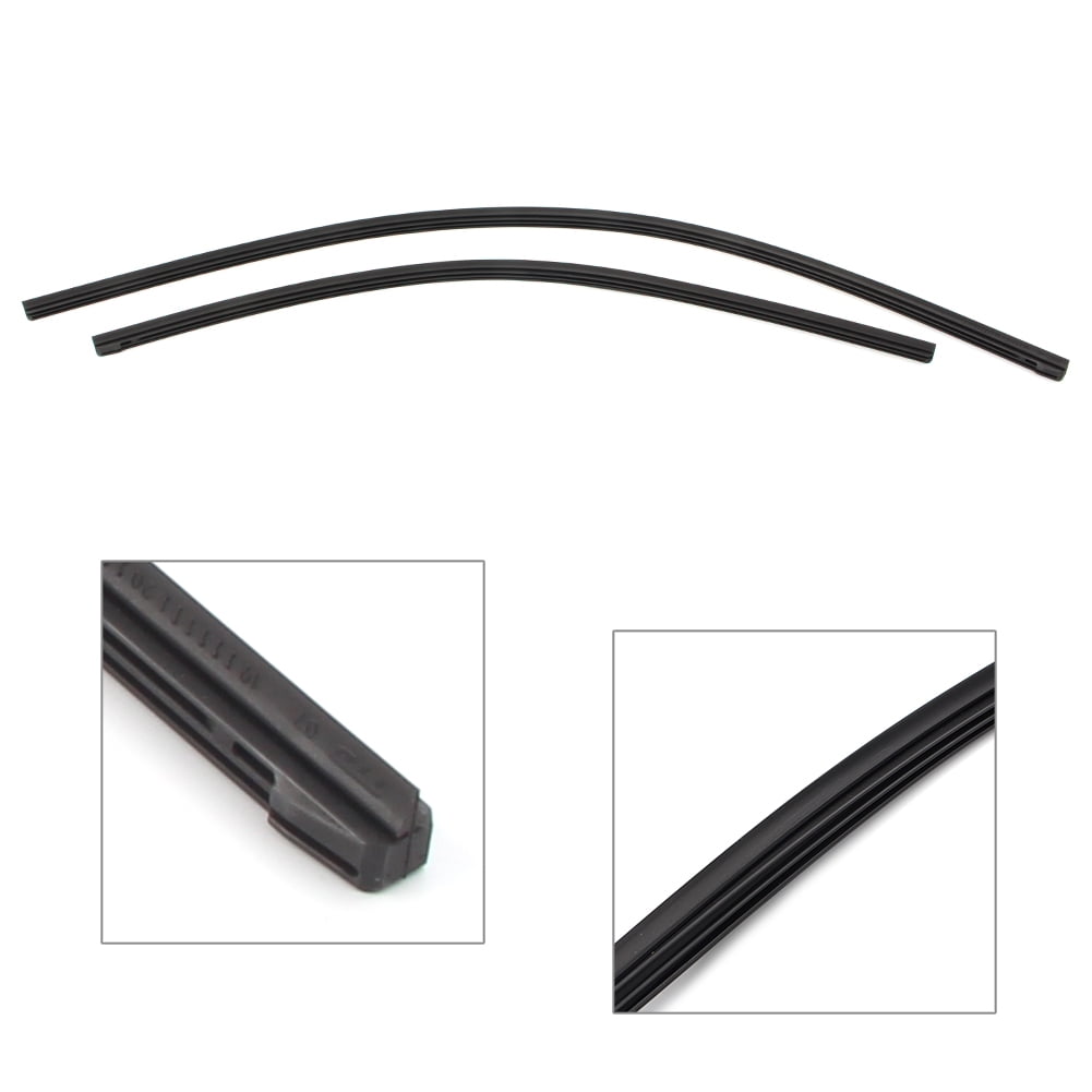 ZS 2PCS Car Wiper Blade Inserts Set Rubble For LEXUS IS Series IS350 ...