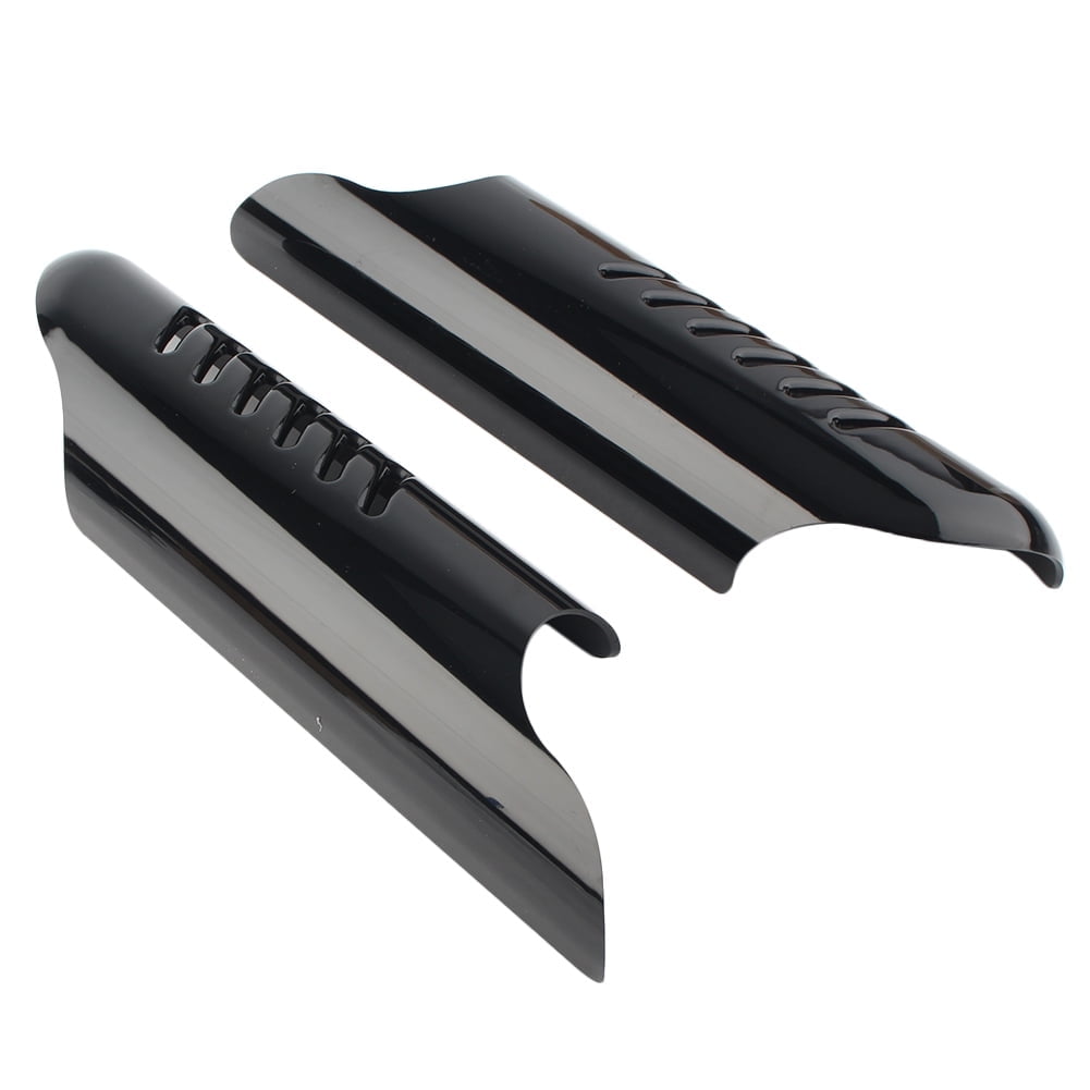 ZS 2x Fork Lower Leg Side Deflectors Shield Cover Fit Harley Touring ...
