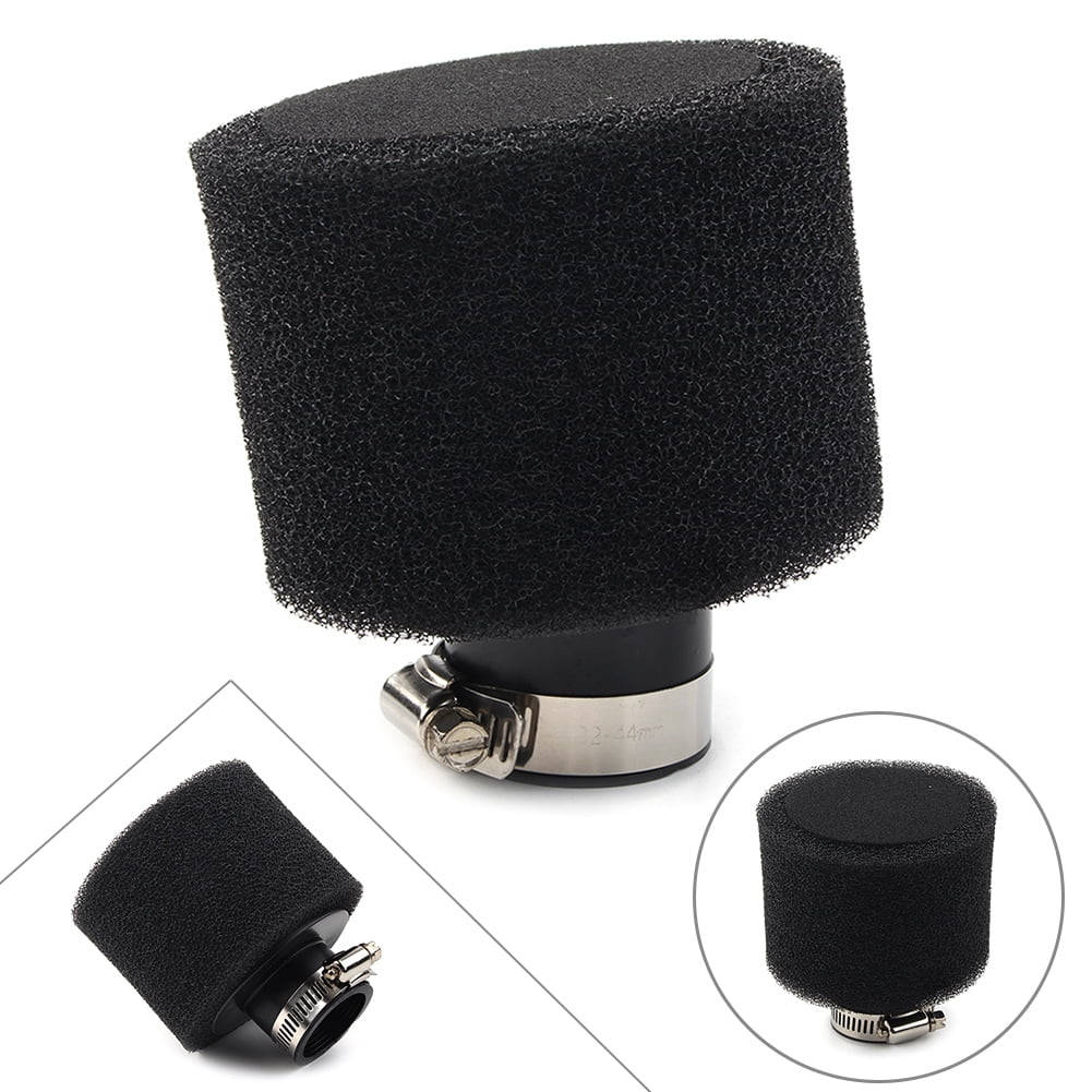 ZS Angled Black Foam Motorbike Air Filter Universal For Honda XR50 ...