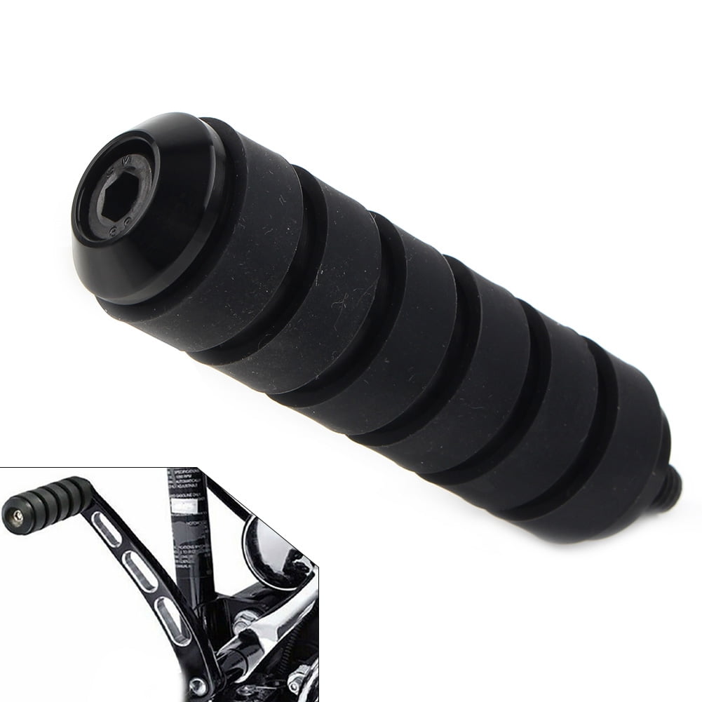 ZS Black Motorcycle 3.8" Extended Shift Shifter Peg Extension For ...