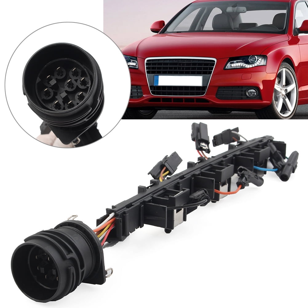 ZS Car Injector Wiring Loom Harness Universal For Audi A3 A4 A6 For VW Golf Jetta Tiguan For ...