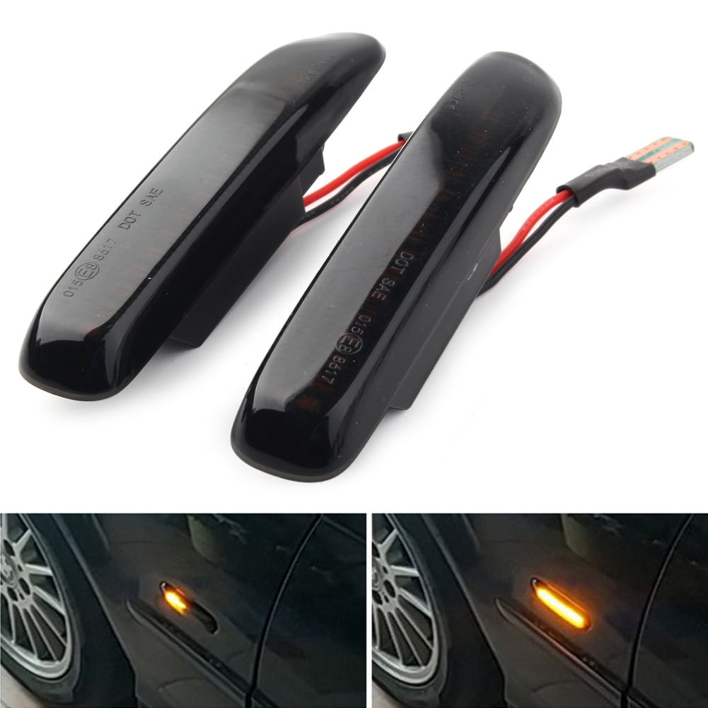 ZS Car LED Sequential Dynamic Side Marker Lamp Turn Signal Light For ...