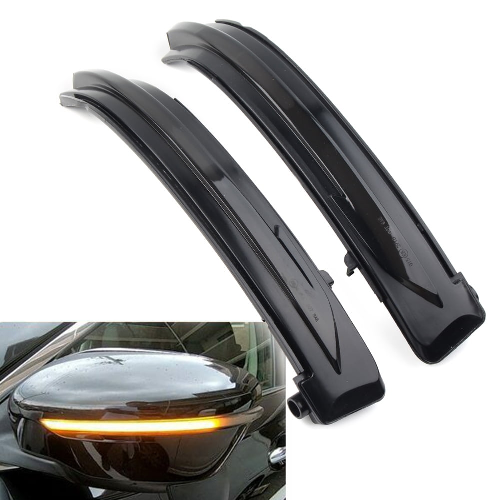 ZS Car LED Side Mirror Dynamic Turn Signal Light Left+Right 2Pcs For ...