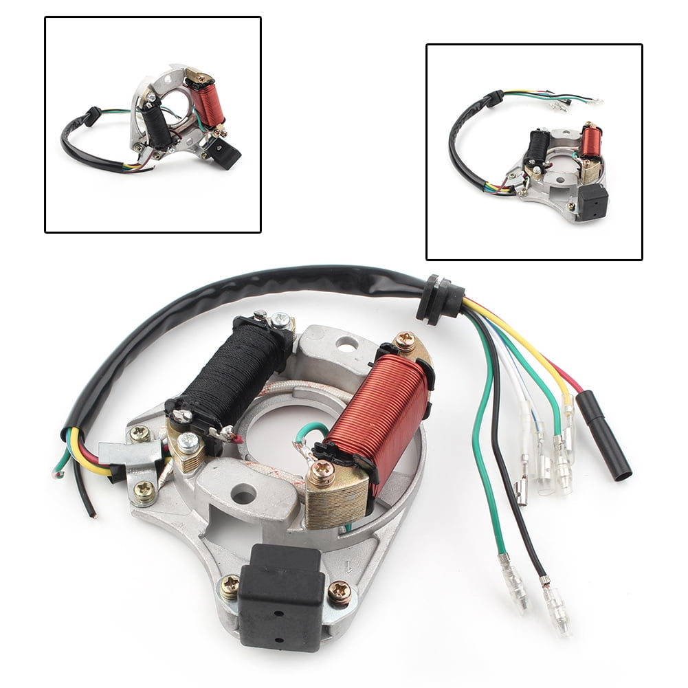 ZS Chinese Stator Magneto 2 Coil 50cc 110cc 125cc ATV Quad Taotao ...