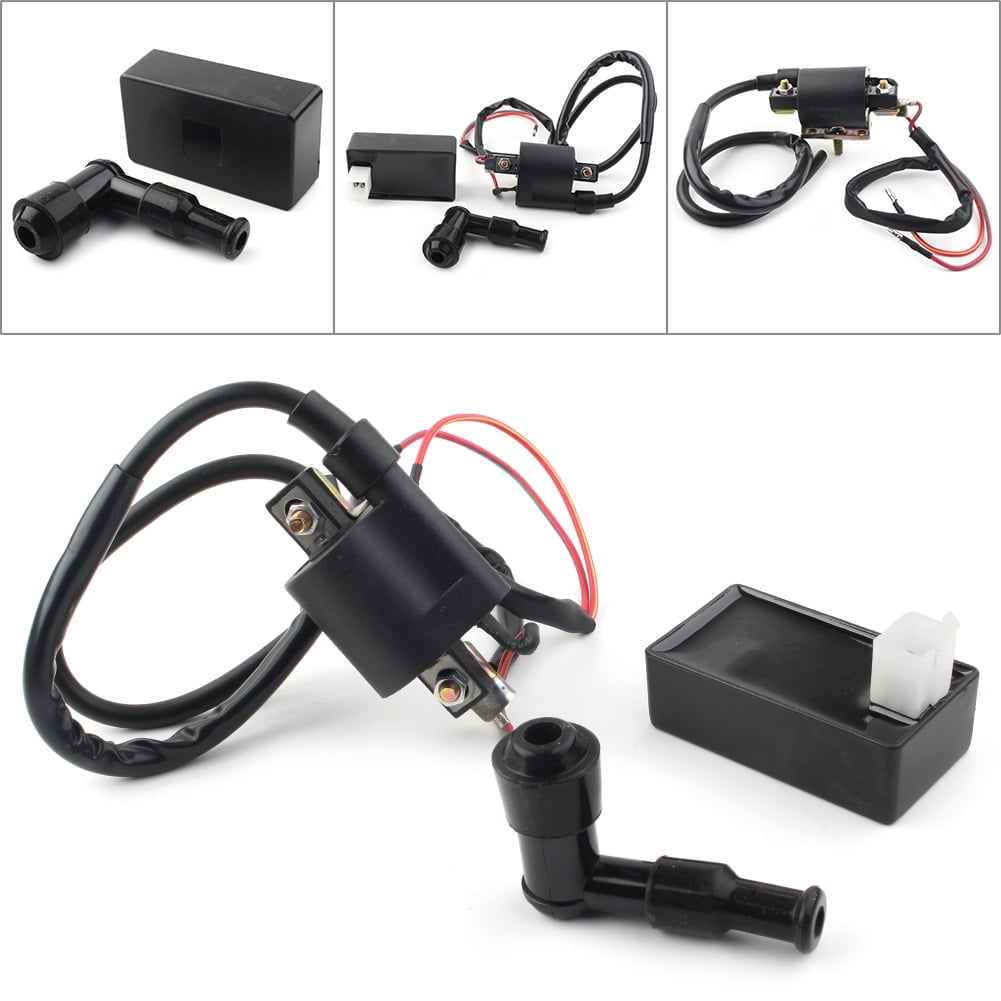 ZS DC 4-Pin CDI Box Ignition Coil Quad ATV Dirt Pit Bike Go Kart 50cc ...
