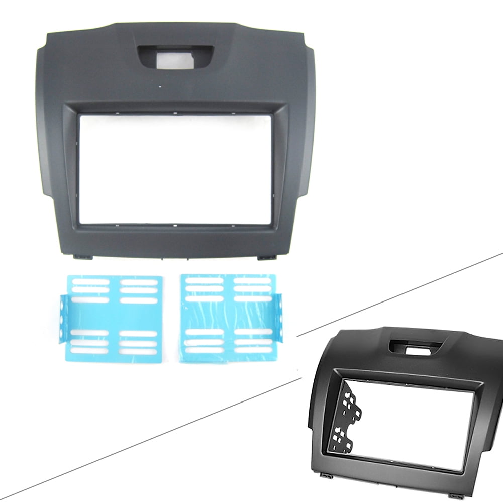 ZS For Isuzu D-Max MU-X stereo radio Double 2 Din fascia dash panel ...