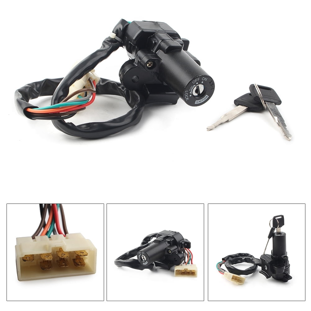 ZS Ignition Switch Lock Key Set for Kawasaki EX250 Ninja 250R EX300 ...