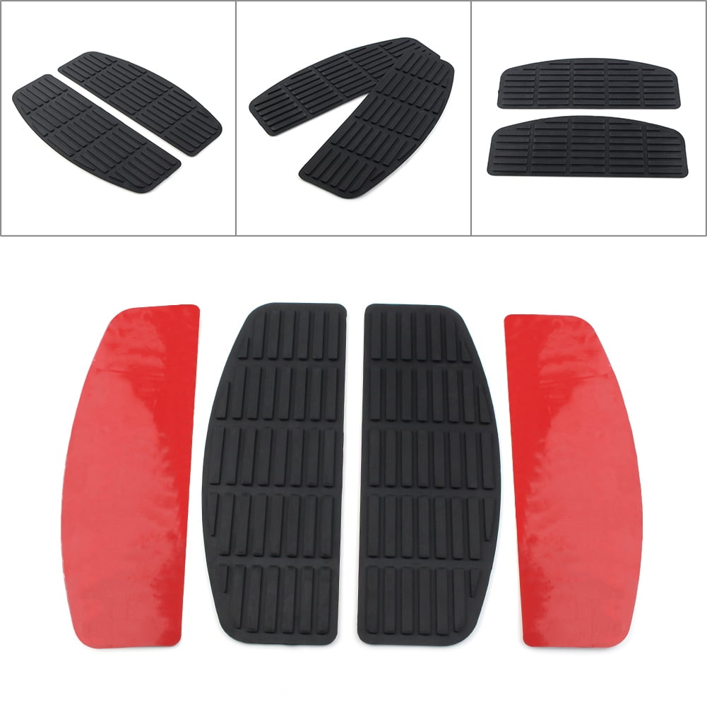 ZS Motorcycle Front Driver Floorboard Foot Pges Board Non-Slip For ...